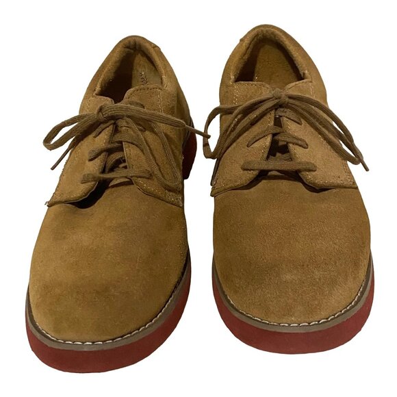 Sperry | Shoes | Sperry Top Sider Tevin Suede Oxford Shoe Boys 4 Tan ...